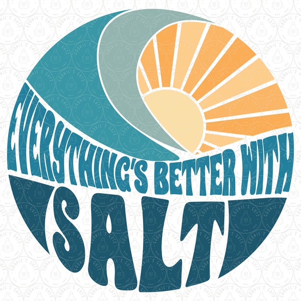 Better With Salt Svg - Etsy