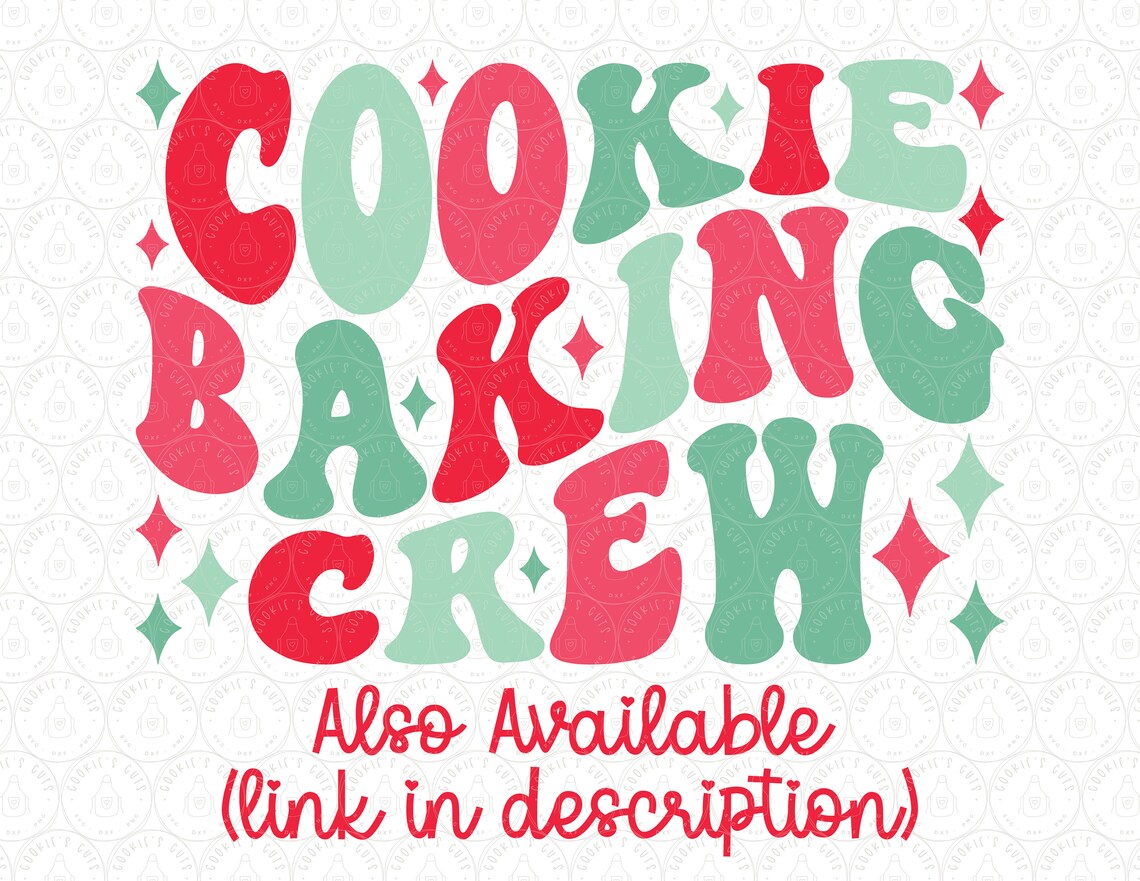 Cookie Eating Crew SVG PNG DXF Cute Christmas Svg, Holiday Shirt, Fun ...