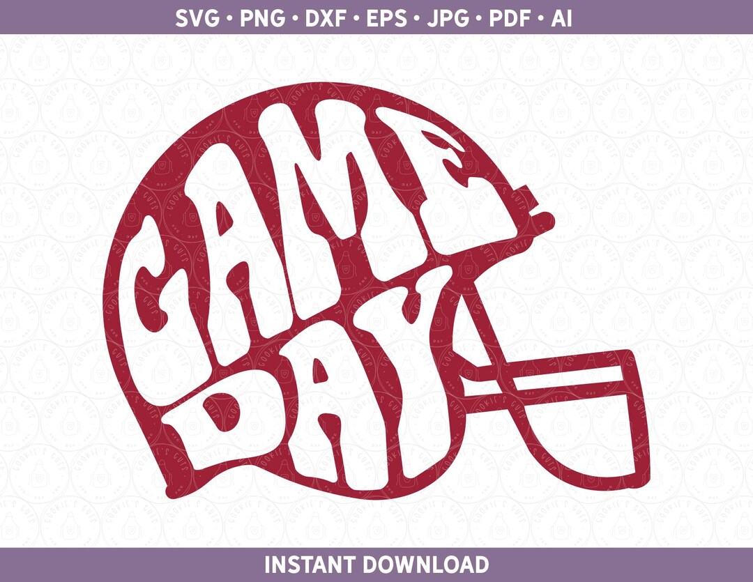 Football SVG | Game Day Svg Png Dxf | Football Season Cut File for ...