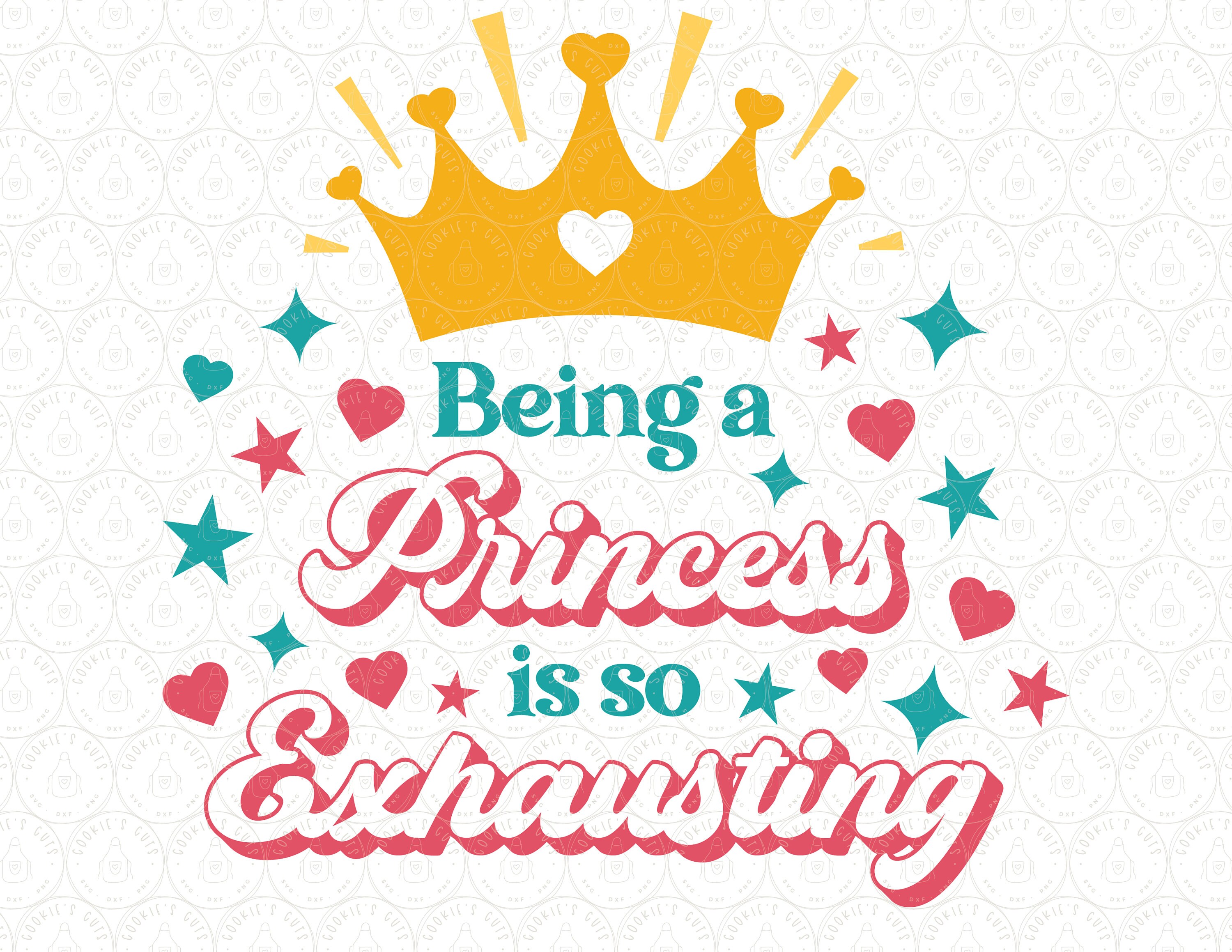 Princess SVG DXF Princess Quote Being A Princess is so - Etsy