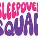 Sleepover Squad SVG DXF PNG, Slumber Party Shirts, Matching Best ...