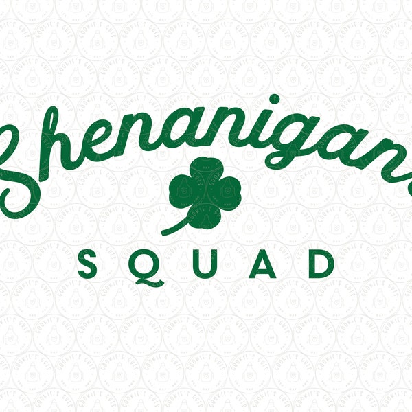 Shenanigans Svg - Etsy
