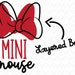 WDW Mama Mouse and Mini Mouse SVG Pack, Minnie Mommy & Me Shirts ...