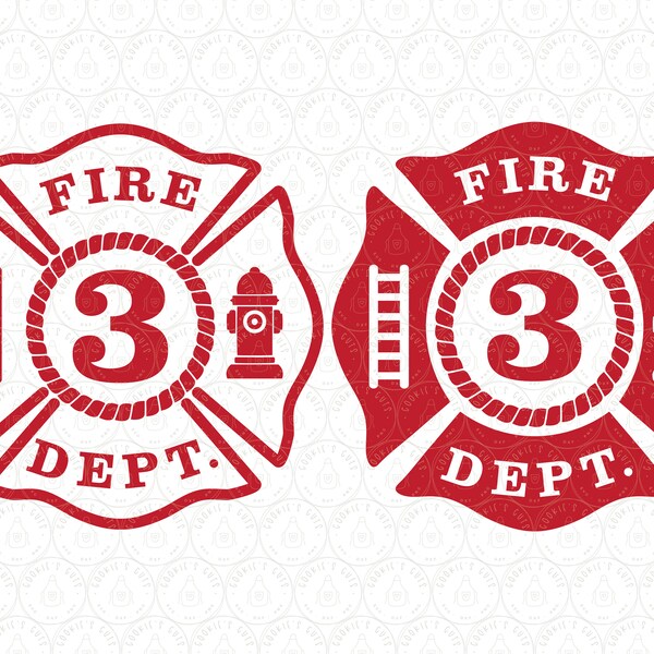 Birthday 3 Firefighter - Etsy