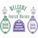 Haunted Mansion Signs SVG DXF PNG Cut Files Pack for Silhouette ...