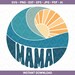 Mama Beach Wave SVG Matches the Big One First Birthday Svg Dxf Png ...