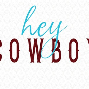Hey Cowboy SVG | Cowgirl Shirt Design | Women's Western Wear Graphic ...