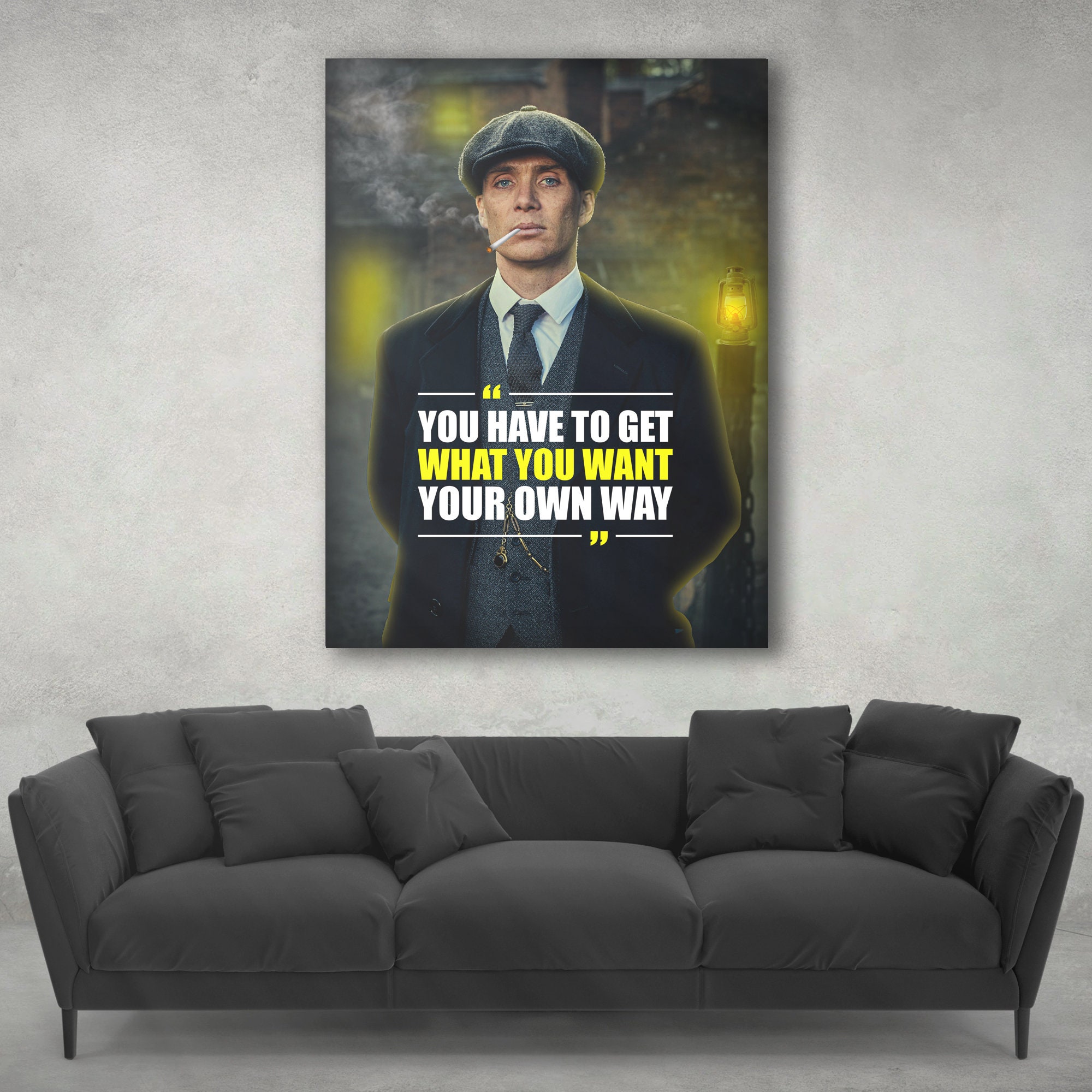 Tommy Shelby Poster, Peaky Blinders Poster sold by Shona San Hill Upset ...