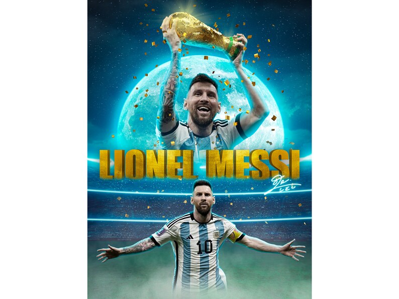 Lionel Messi | Football | Soccer | Motivational | Art Work | Wall Art ...