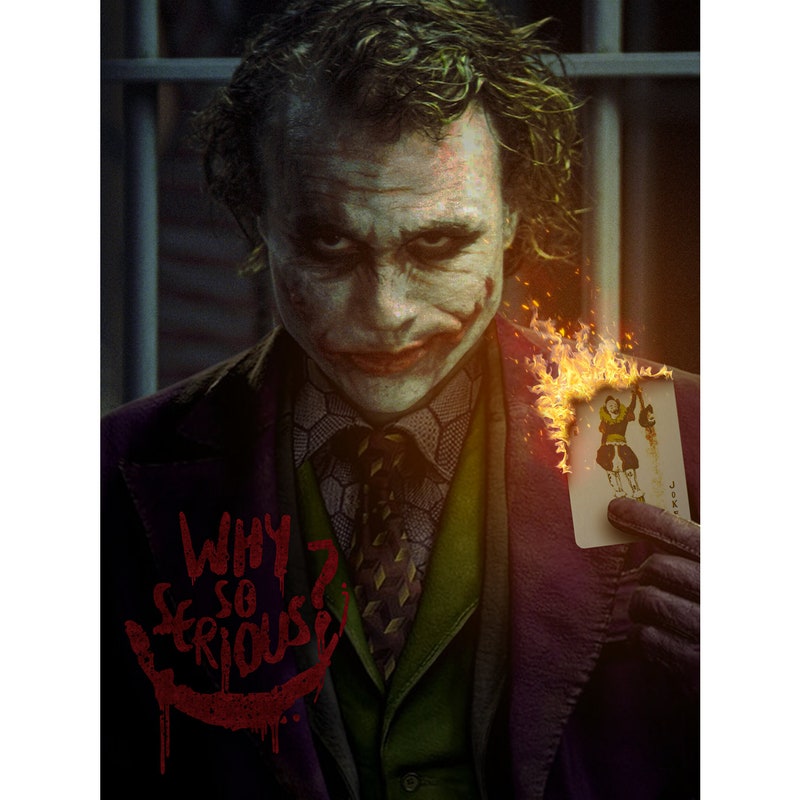 Why so Serious - Etsy