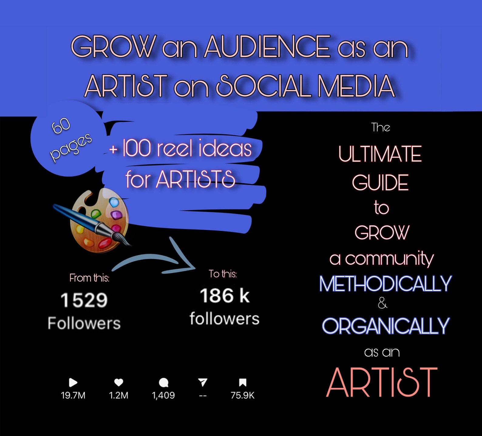 E-book - Grow an Audience as an Artist on Social Media - Etsy