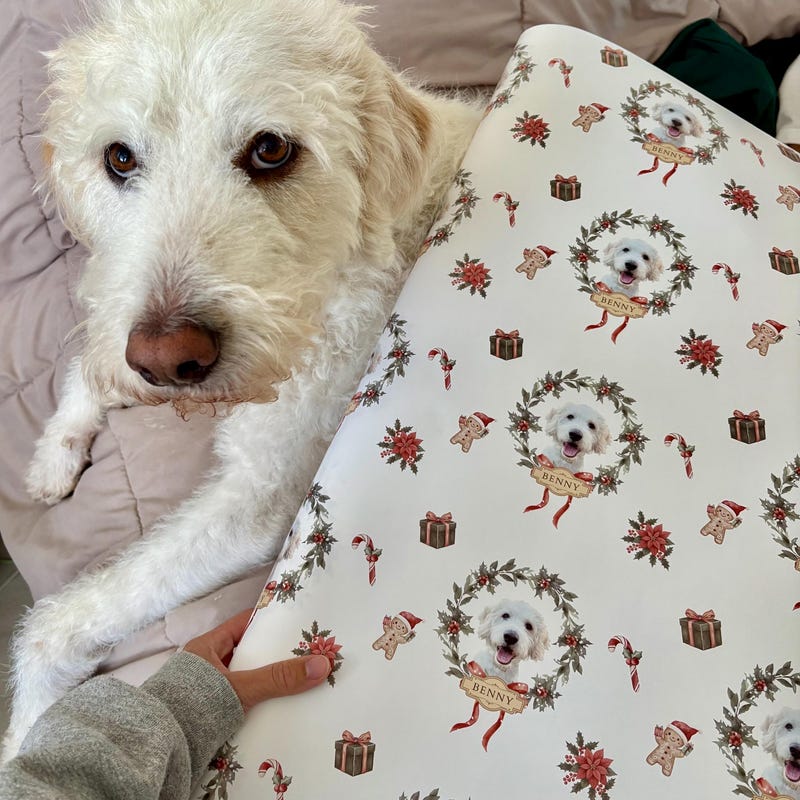 Wrapping Paper With Pets - Etsy