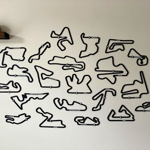 Motogp Track Layouts Wall Art: 2025 Motogp Circuit Collection - Etsy