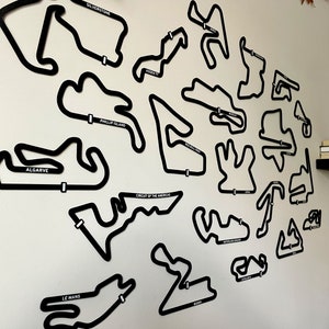 Motogp Track Layouts Wall Art: 2025 Motogp Circuit Collection - Etsy