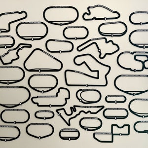 NASCAR Track Collection Wall Art | 2025 Season | 3D Circuit Layout Wall ...