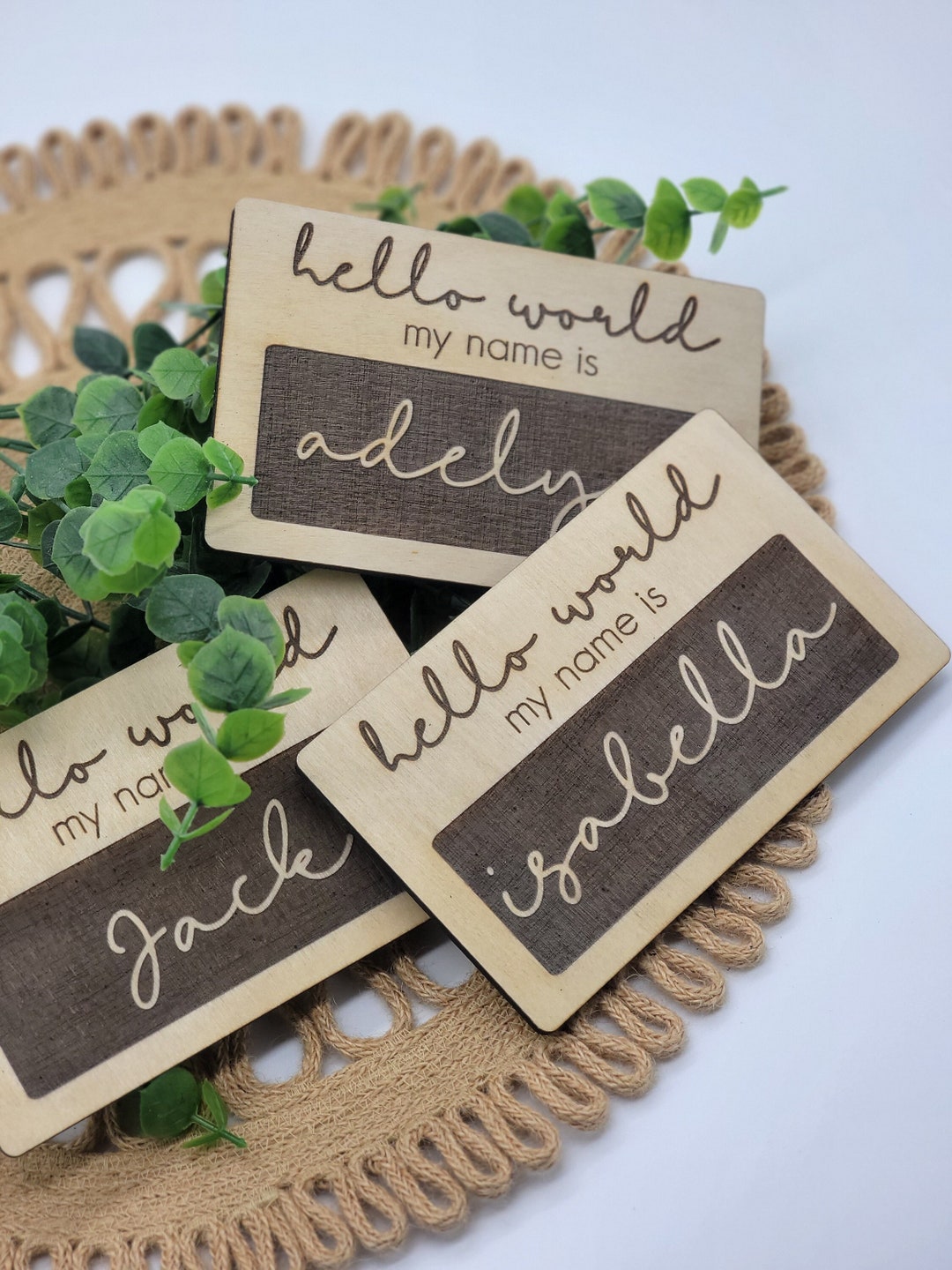 Baby Announcement Sign, Baby Name Sign, Sign for Name Reveal ...