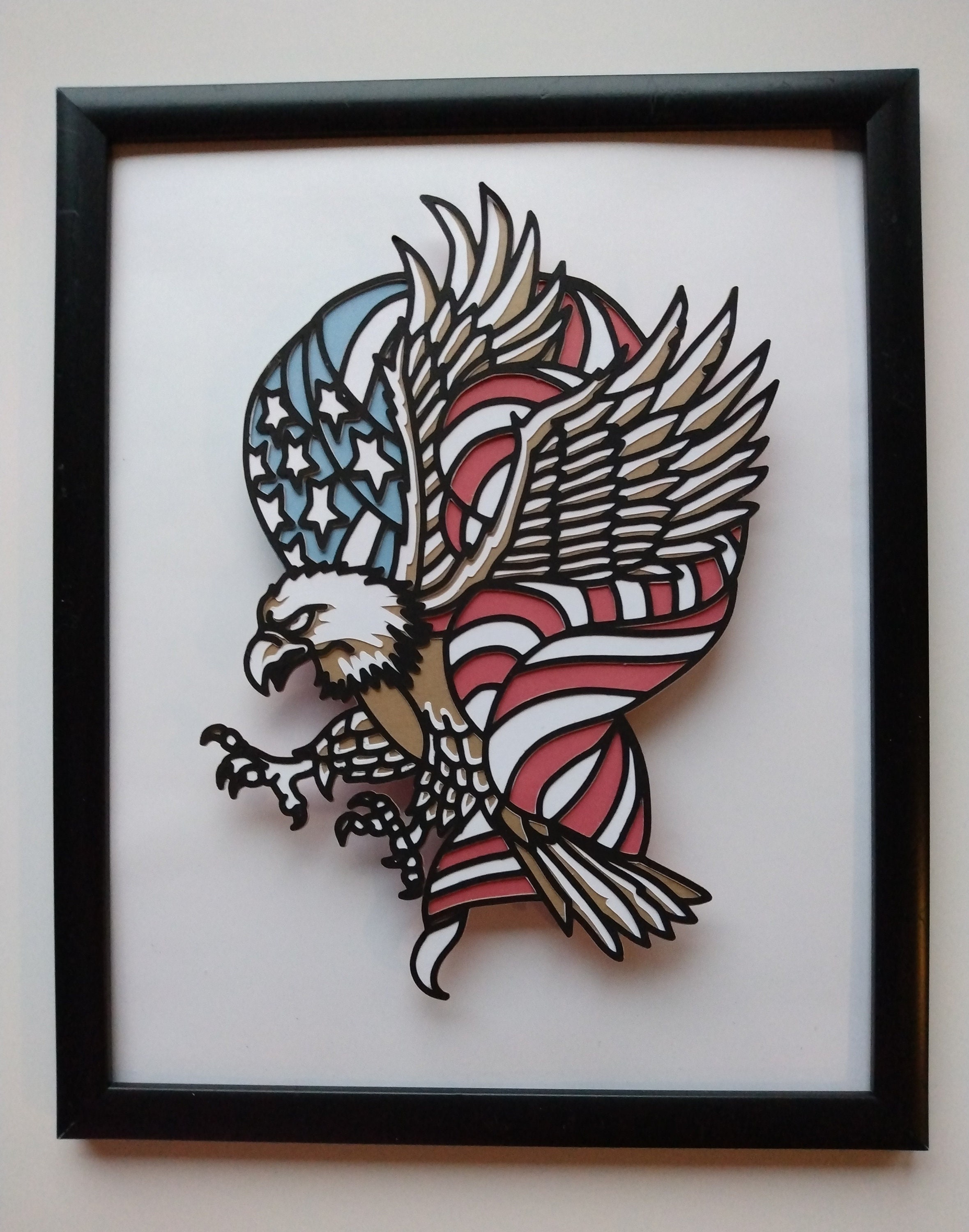 Layered Paper Shadow Box - Etsy