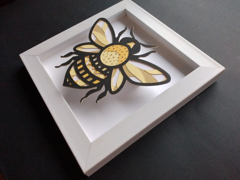 Layered Paper Shadow Box - Etsy