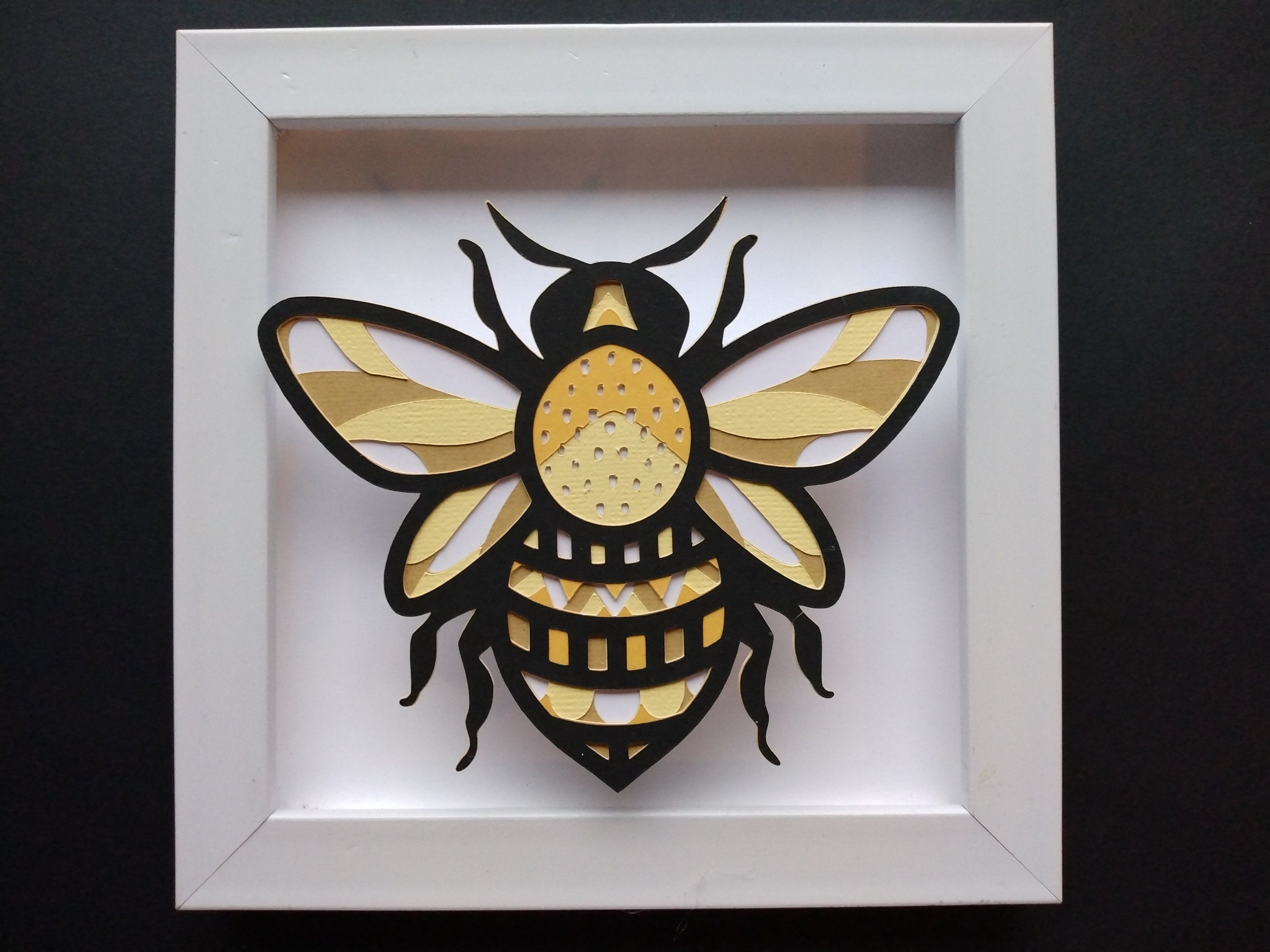 Layered Paper Shadow Box - Etsy