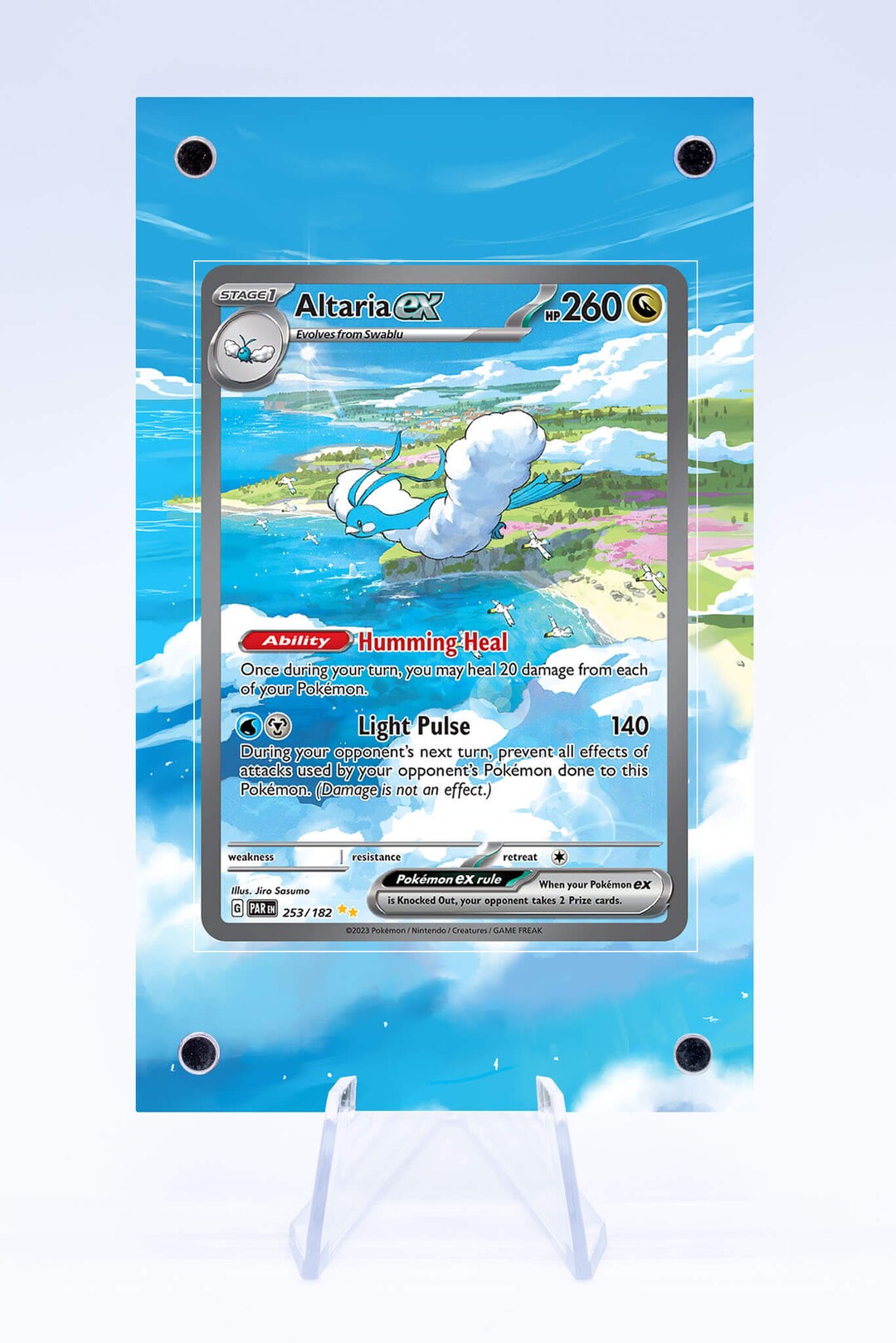 Altaria EX 253 182 Paradox Rift Art Guard ungraded - Etsy