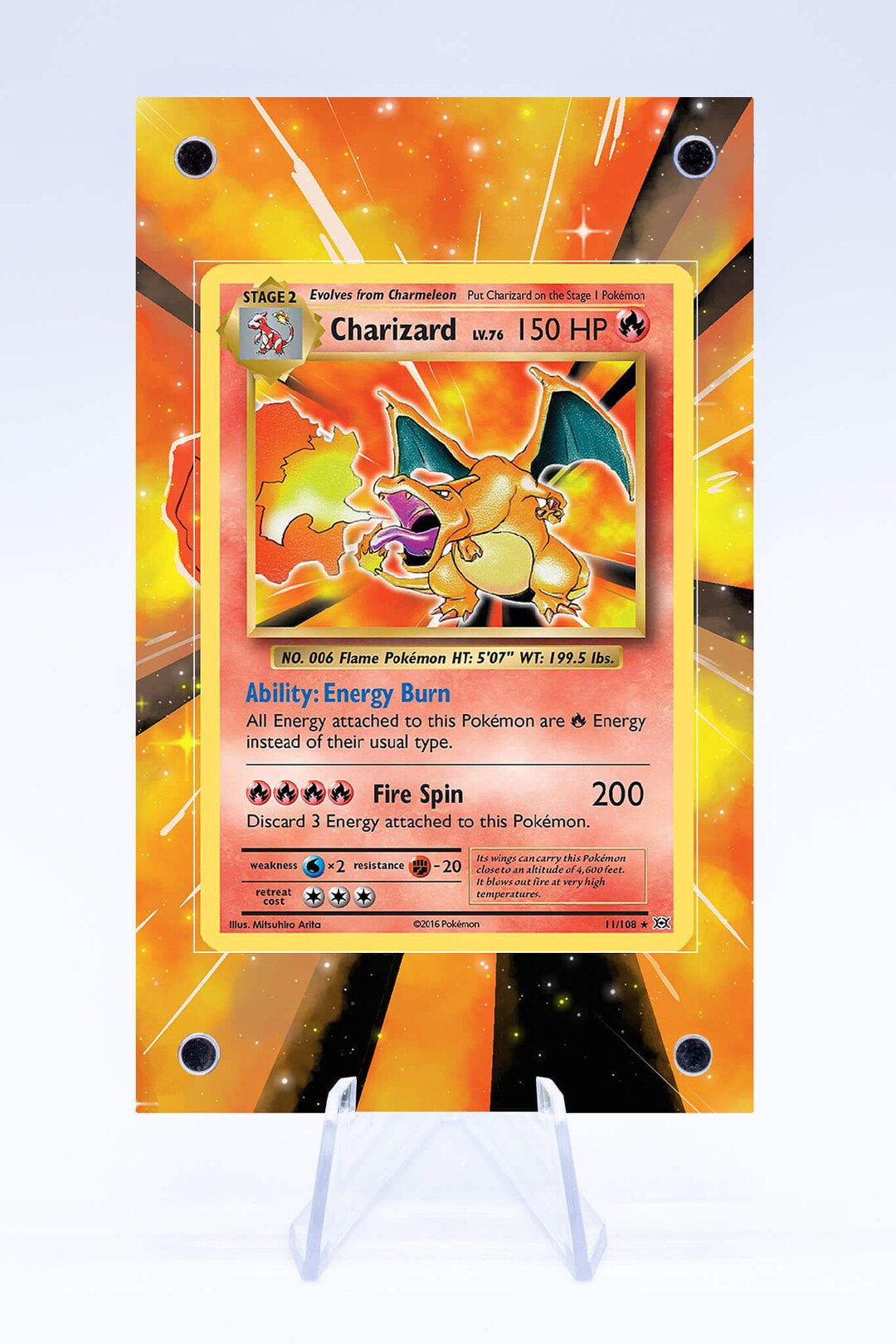 Charizard Case Art Guard Case ungraded - Etsy