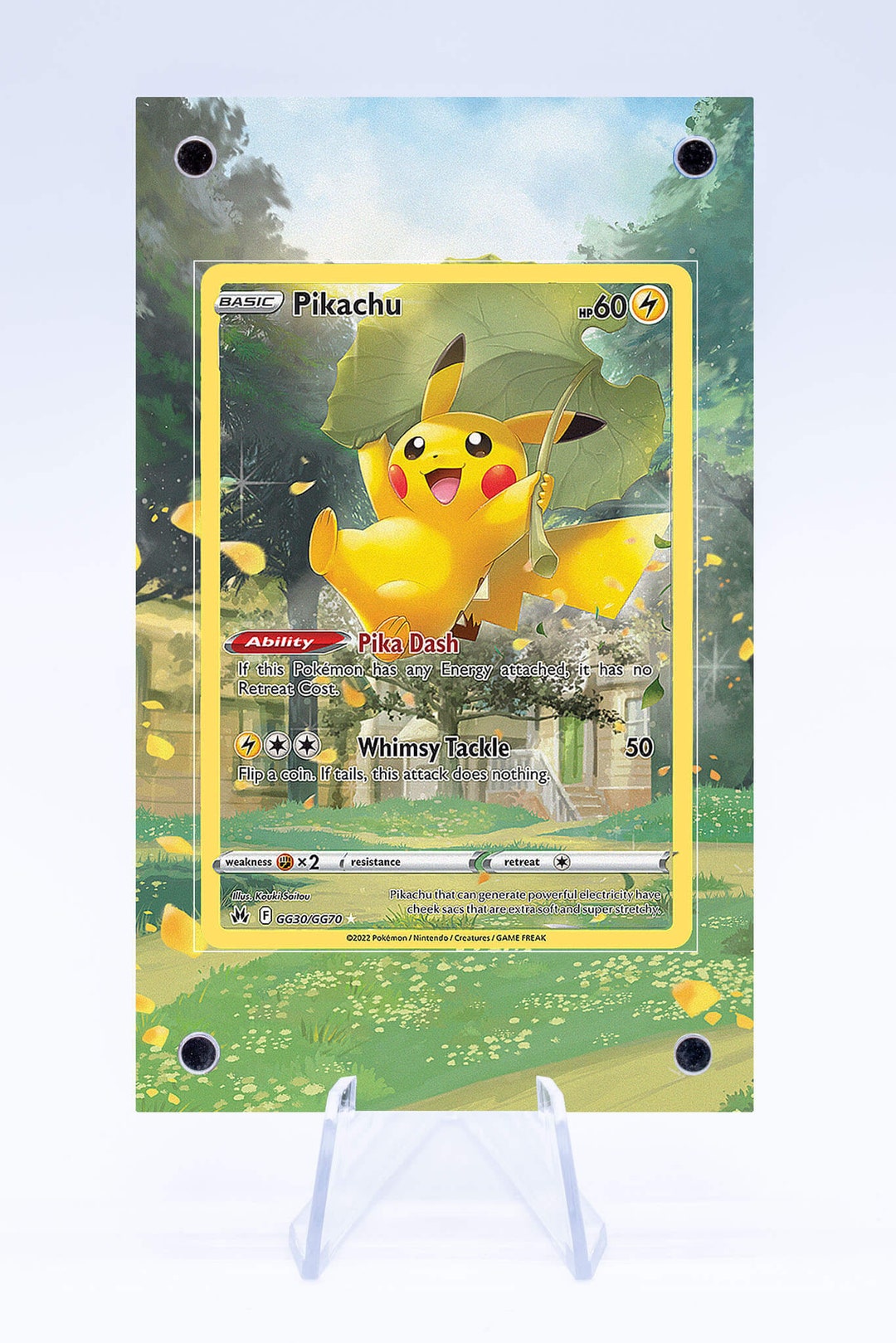Pikachu GG30 GG70 Case | Crown Zenith | Art Guard (ungraded) - Etsy