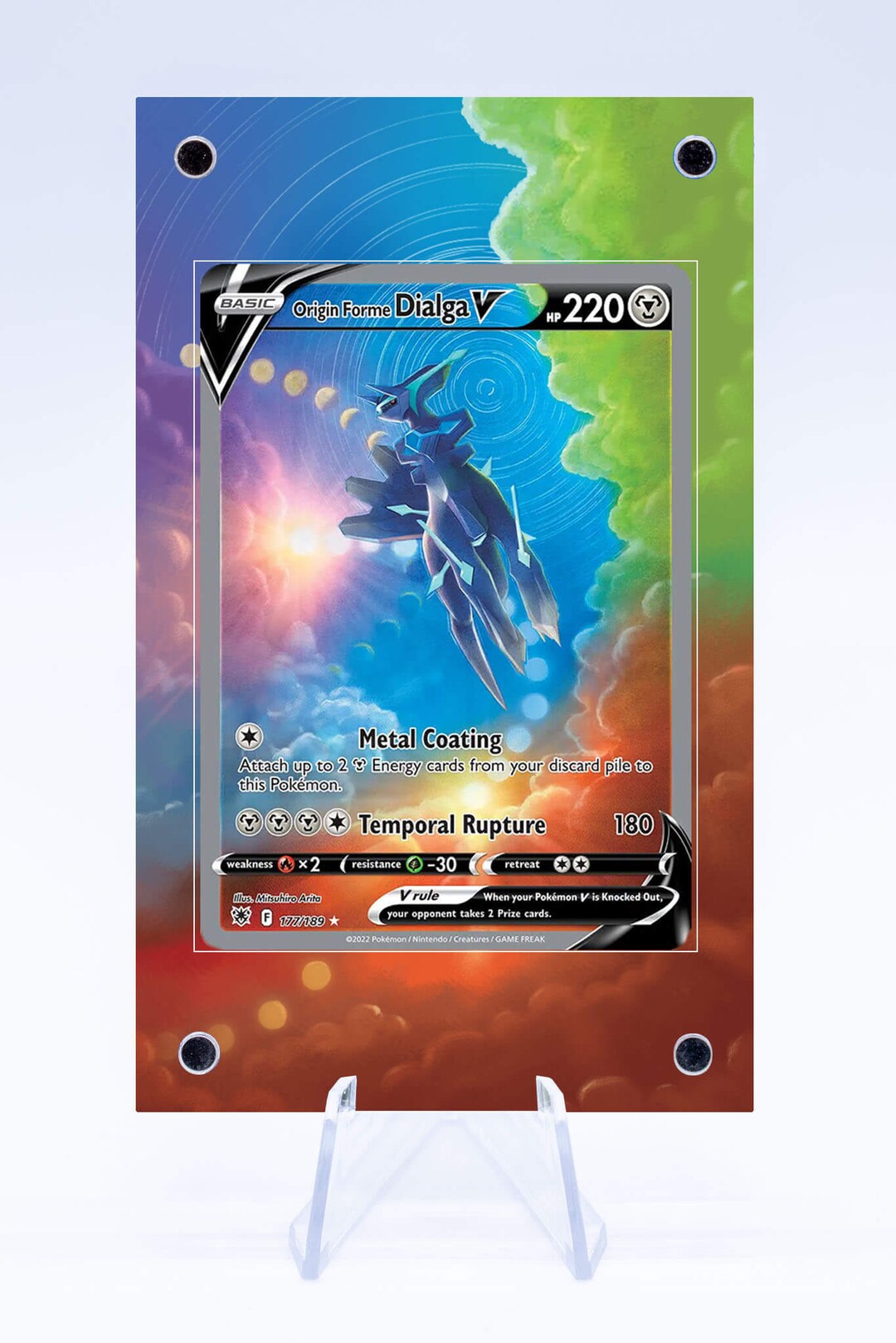 Origin Forme Dialga V 177 189 Case | Astral Radiance | Art Guard ...