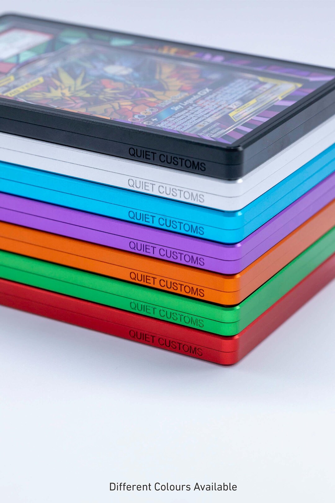 Graded Card Slab Case - Brushed Metal, Acrylic Display - Etsy