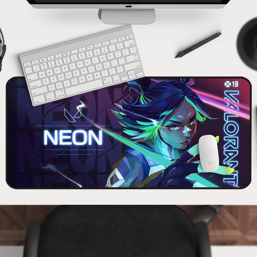 Buy Neon Large Valorant Mouse Pad Valorant Custom Mouse Pad Valorant ...