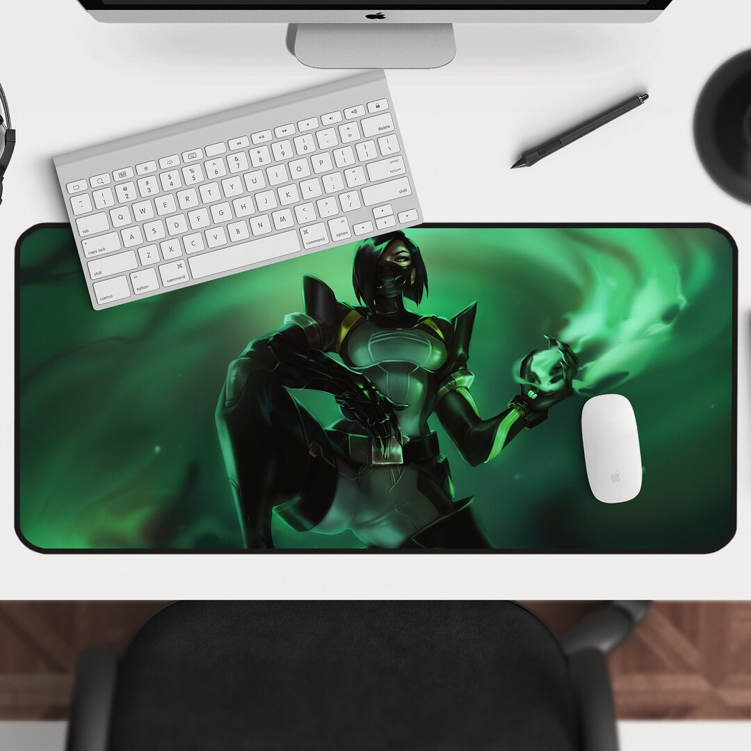 Valorant Viper Anime Figure Custom Mouse Pad Video Games, Valorant ...