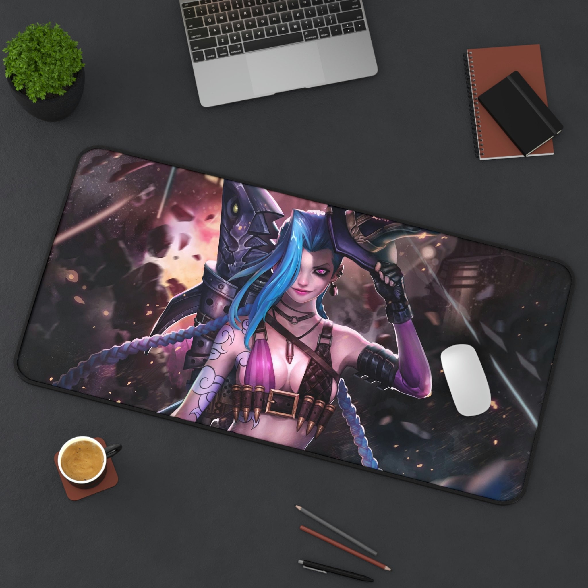League of Legends Jinx Desk Mat sold by Multiple Fluff | SKU 3517539 ...