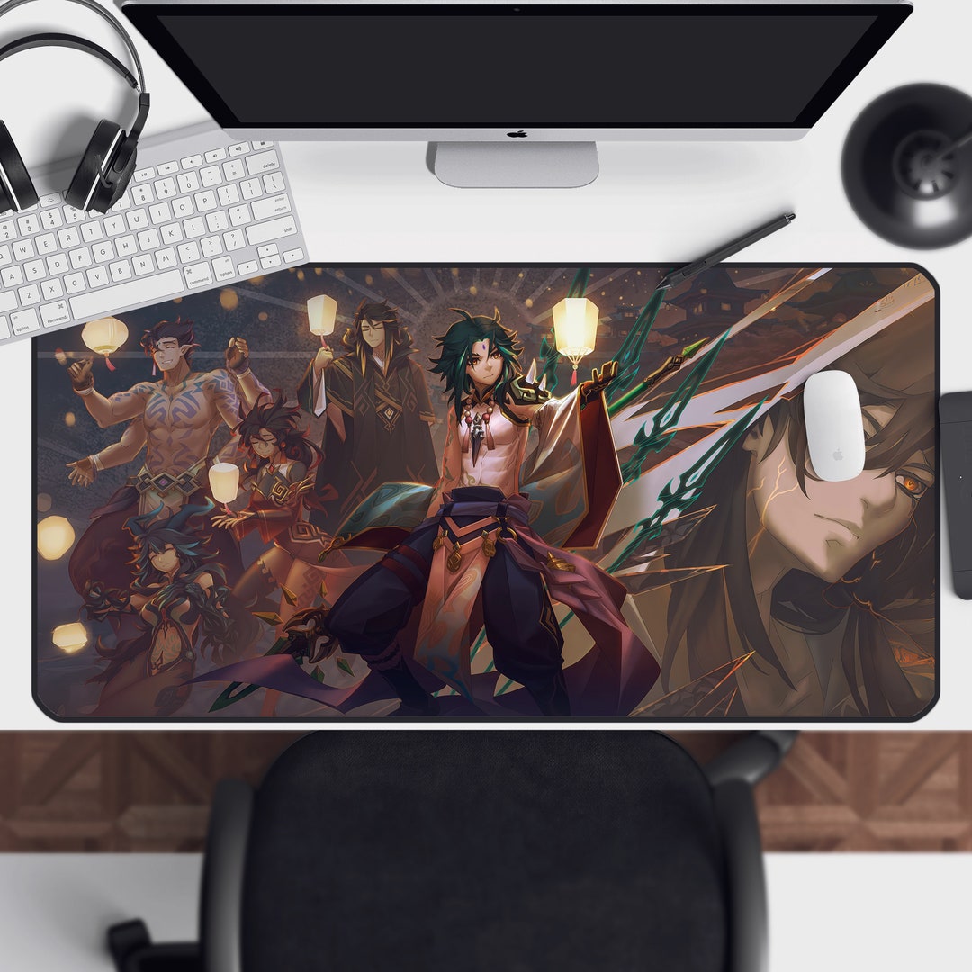 Genshin Impact Xiao Pad Custom Mouse Pad, One Piece Playmat, Magic the ...