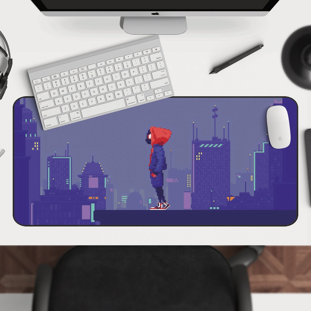 Spiderman Mouse Pad, Gaming Mouse Pad, Spiderverse Desk Mat, Gift for ...