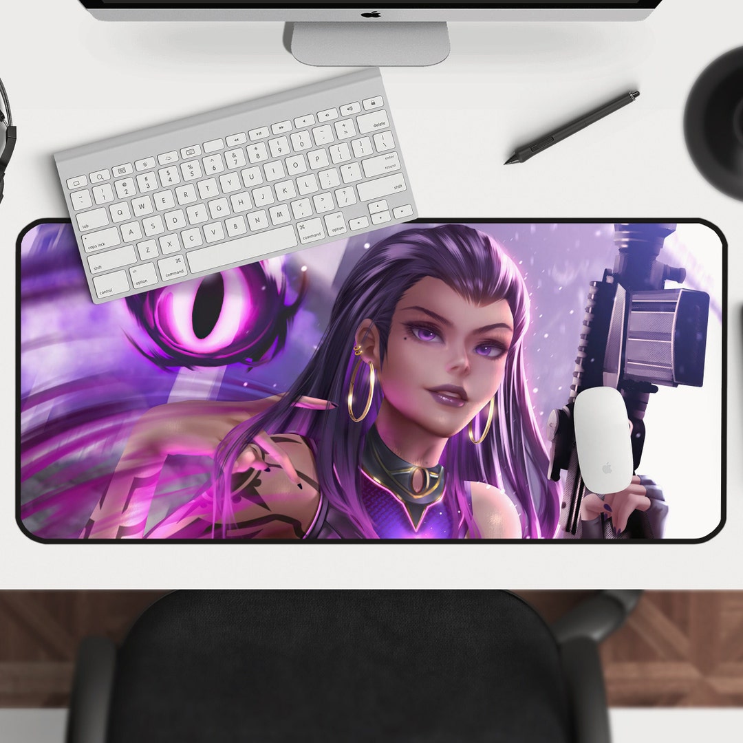 Valorant Reyna Desk Mat Valorant Merch Video Games, Desk Mat Aesthetic ...