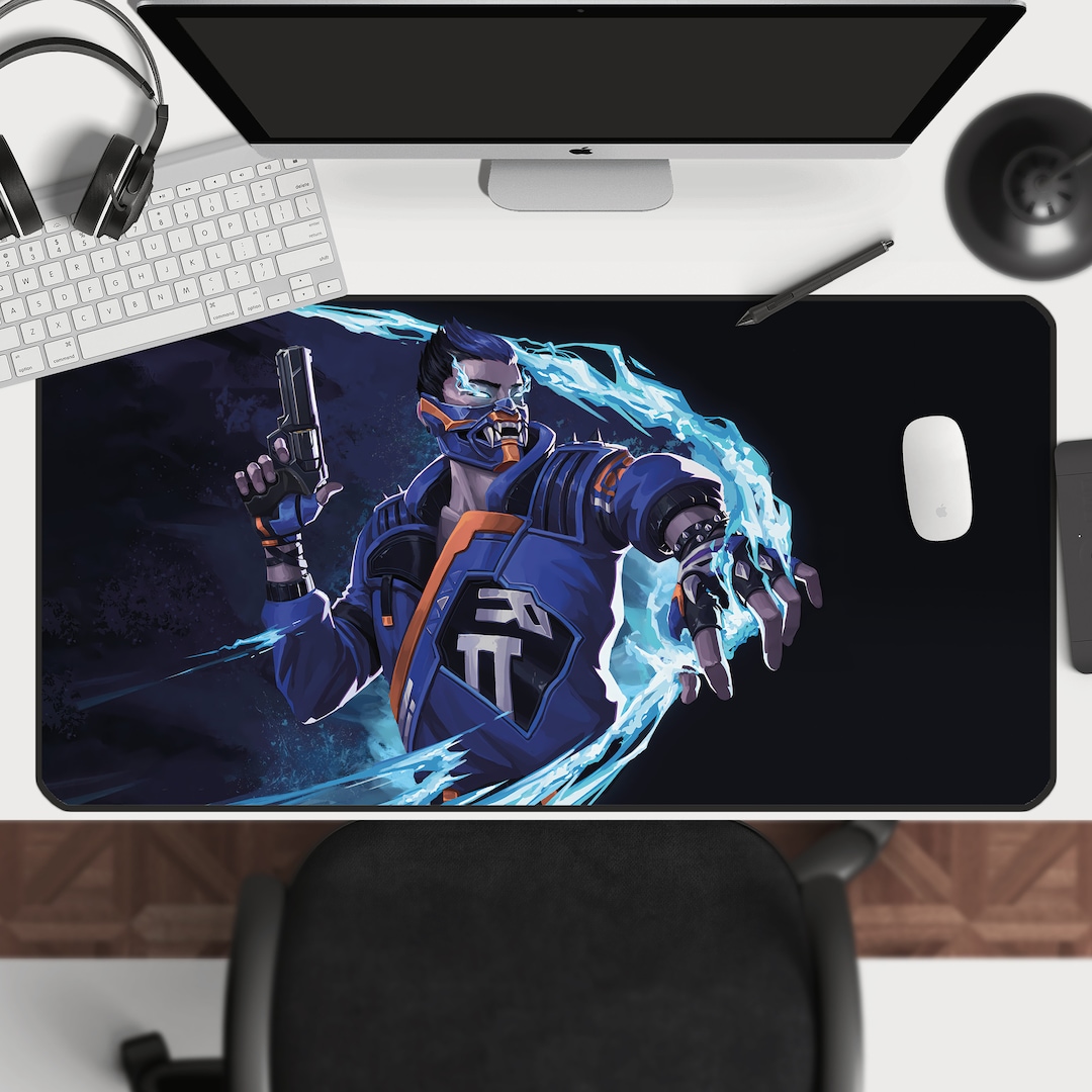 Large Valorant Yoru Gaming Mouse Pad Aesthetic Video Game Desk Mat for ...