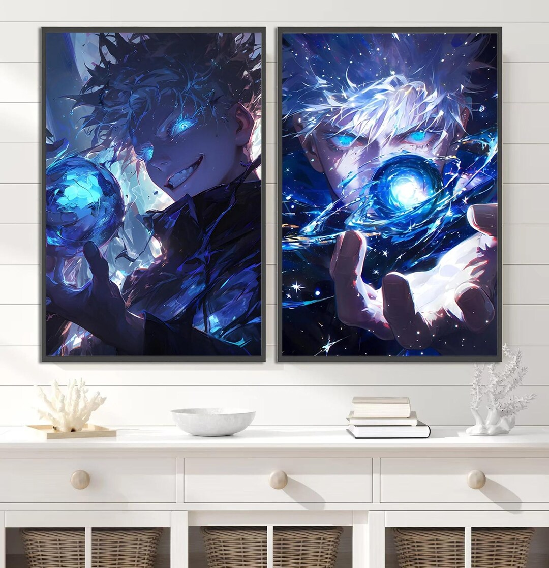 Jujutsu Kaisen Satoru Gojo Poster Series 3 JJK Anime Merch Sukuna Todo ...