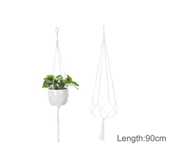 Potplant Hanger Rope Hanger for Plants Crochet Pot Plant Hanger for ...