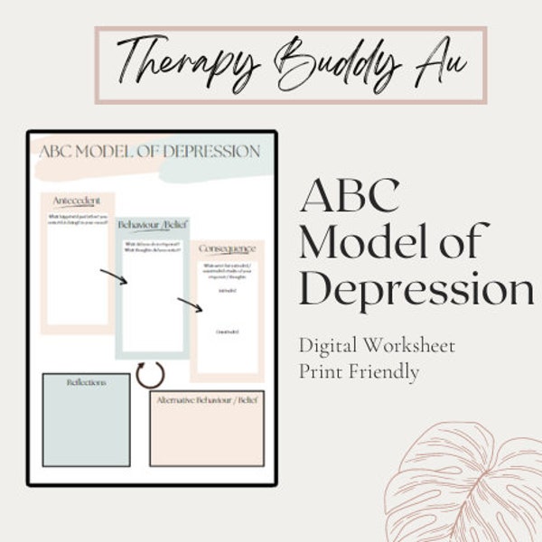 Abc Model Worksheets - Etsy