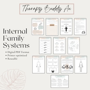 Internal Family Systems Worksheets/ IFS / Parts Therapy Workbook - Etsy