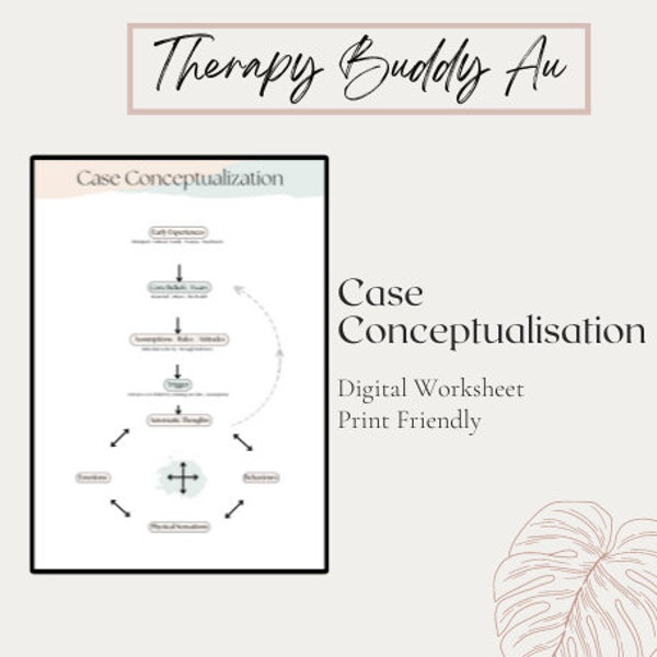 Cbt Worksheets - Etsy