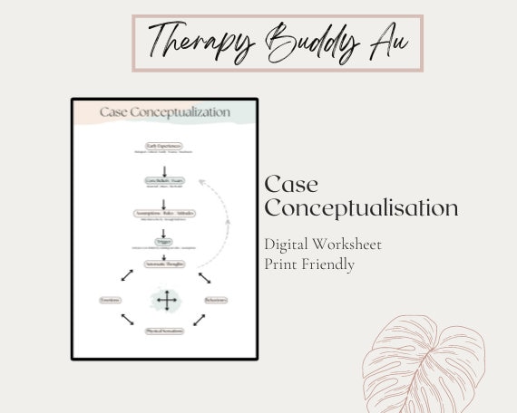 Case Conceptualisation / CBT Model Worksheet - Etsy