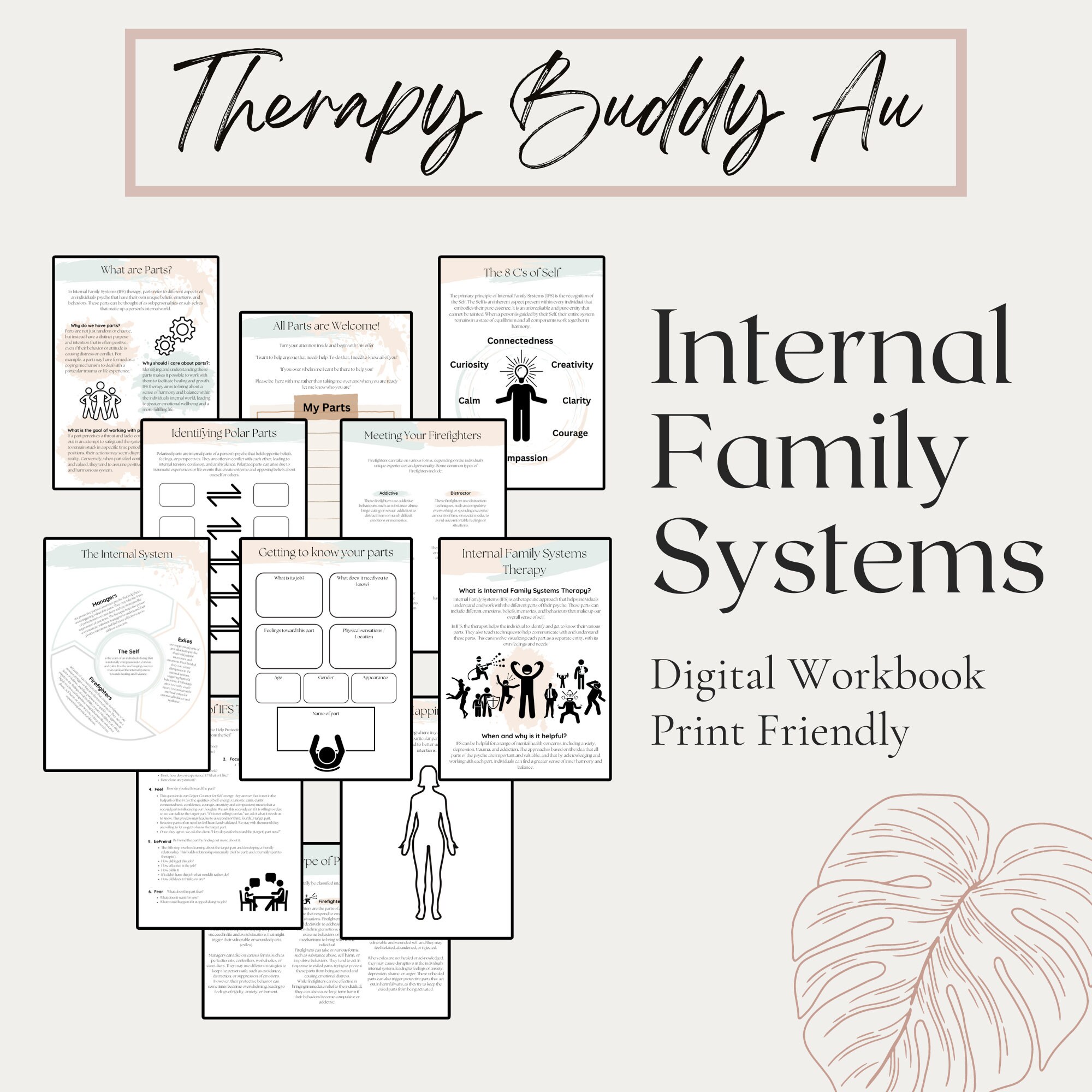 Ifs Therapy Worksheets