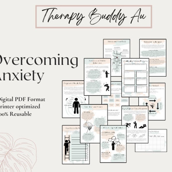 Cbt Worksheet Bundle - Etsy