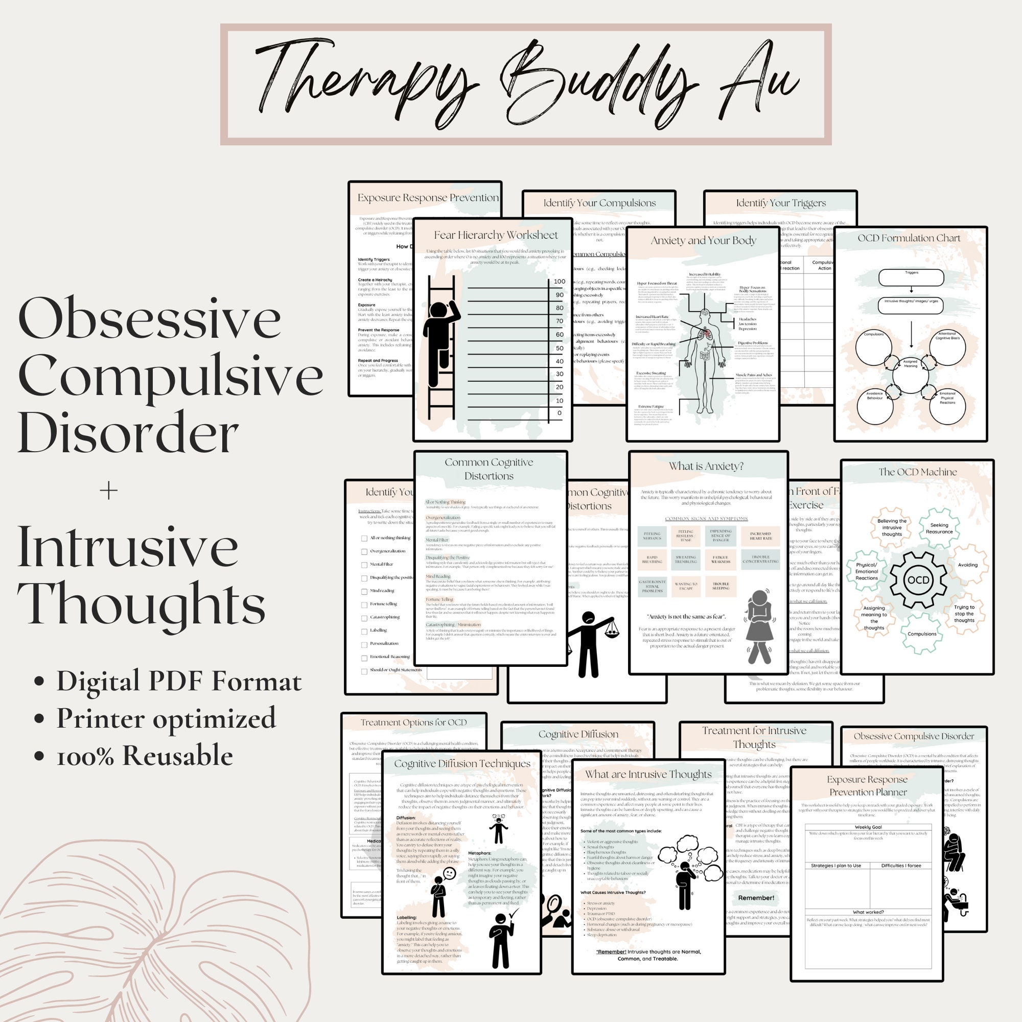 Obsessive Compulsive Disorder | OCD | Intrusive Thoughts | CBT ...