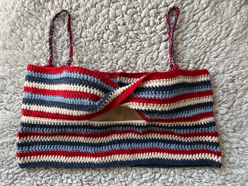 Crochet 2 Pieces Summer Set, 3 Colors Short and Top, Crop Top, Mini ...