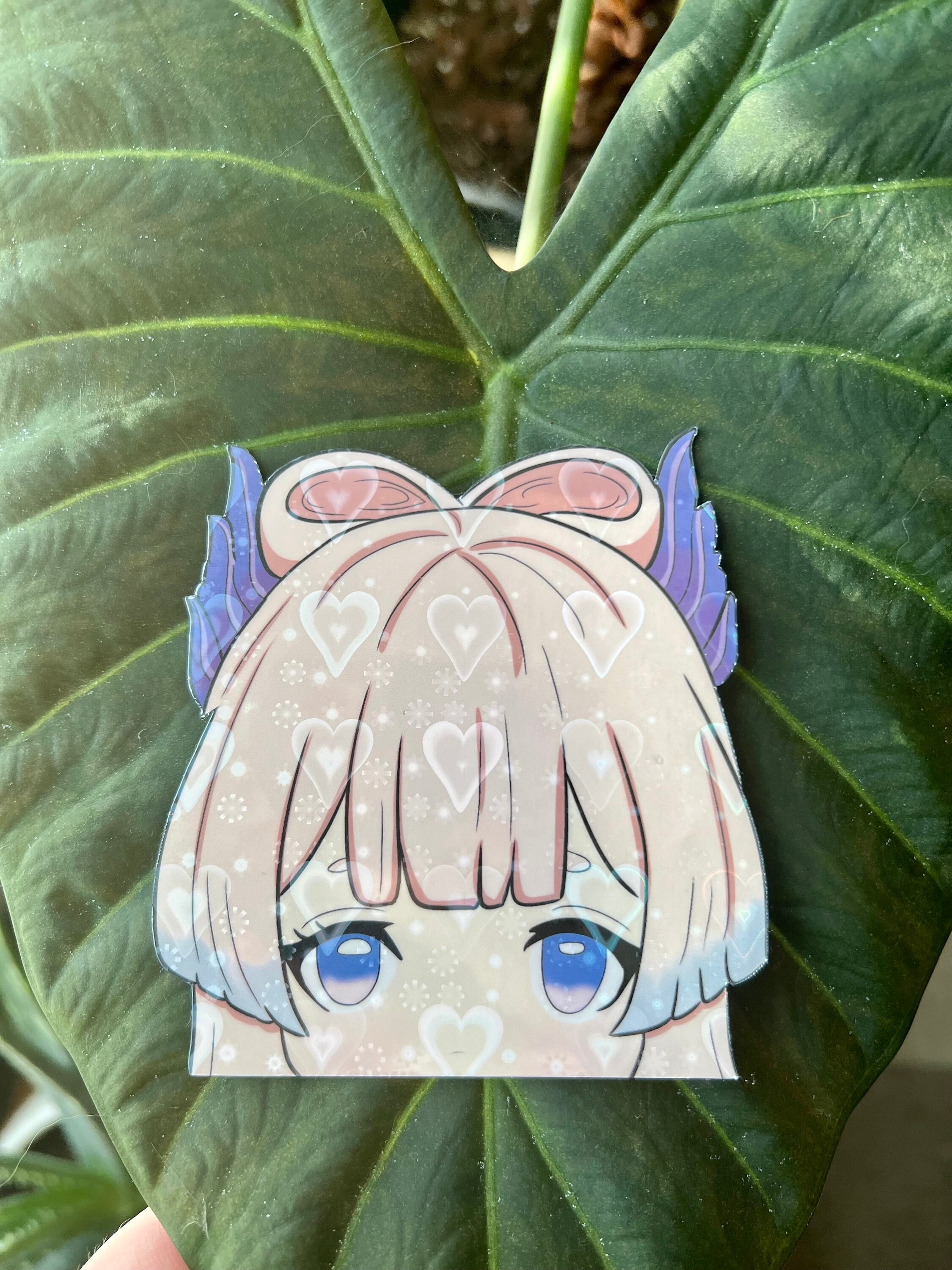 Genshin Fanart Peeker Sticker Laptop Decal Sticker Anime Lover Sticker ...