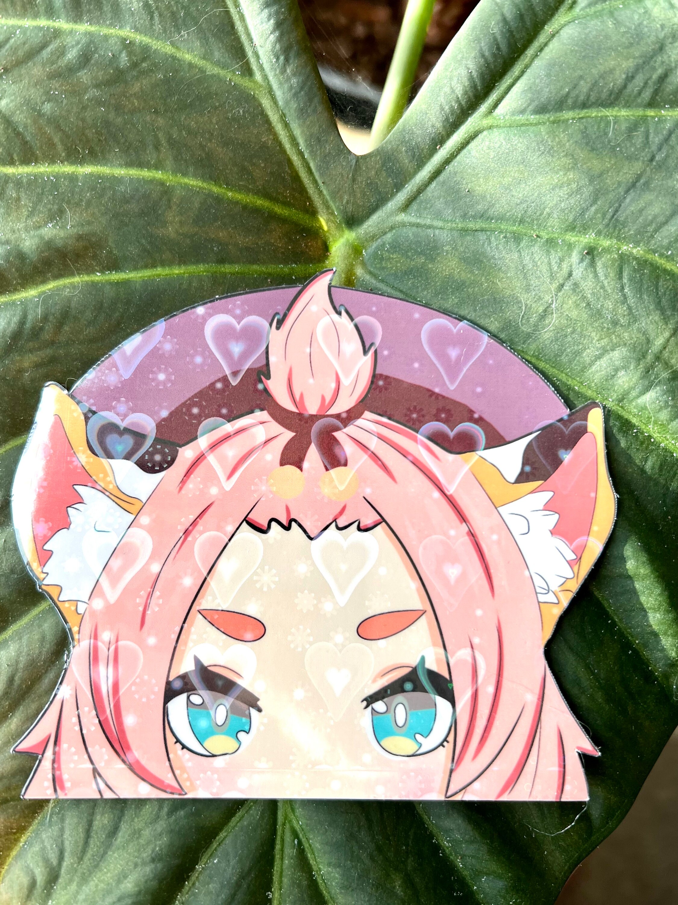 Genshin Fanart Peeker Sticker Laptop Decal Sticker Anime Lover Sticker ...