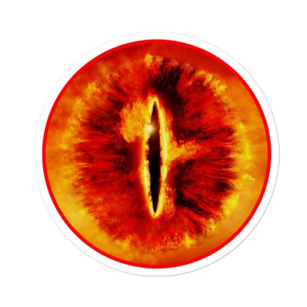 Eye of Sauron Sticker - Etsy