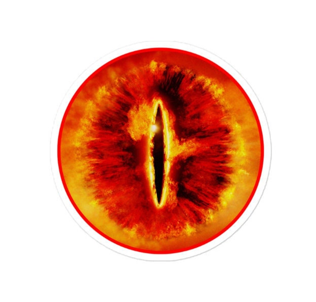 3 Inch Eye of Sauron Sticker Decal - Etsy