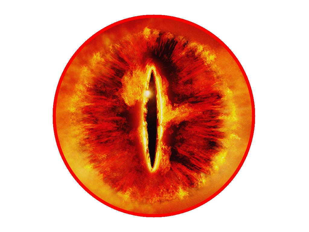 3 Inch Eye of Sauron Sticker Decal - Etsy